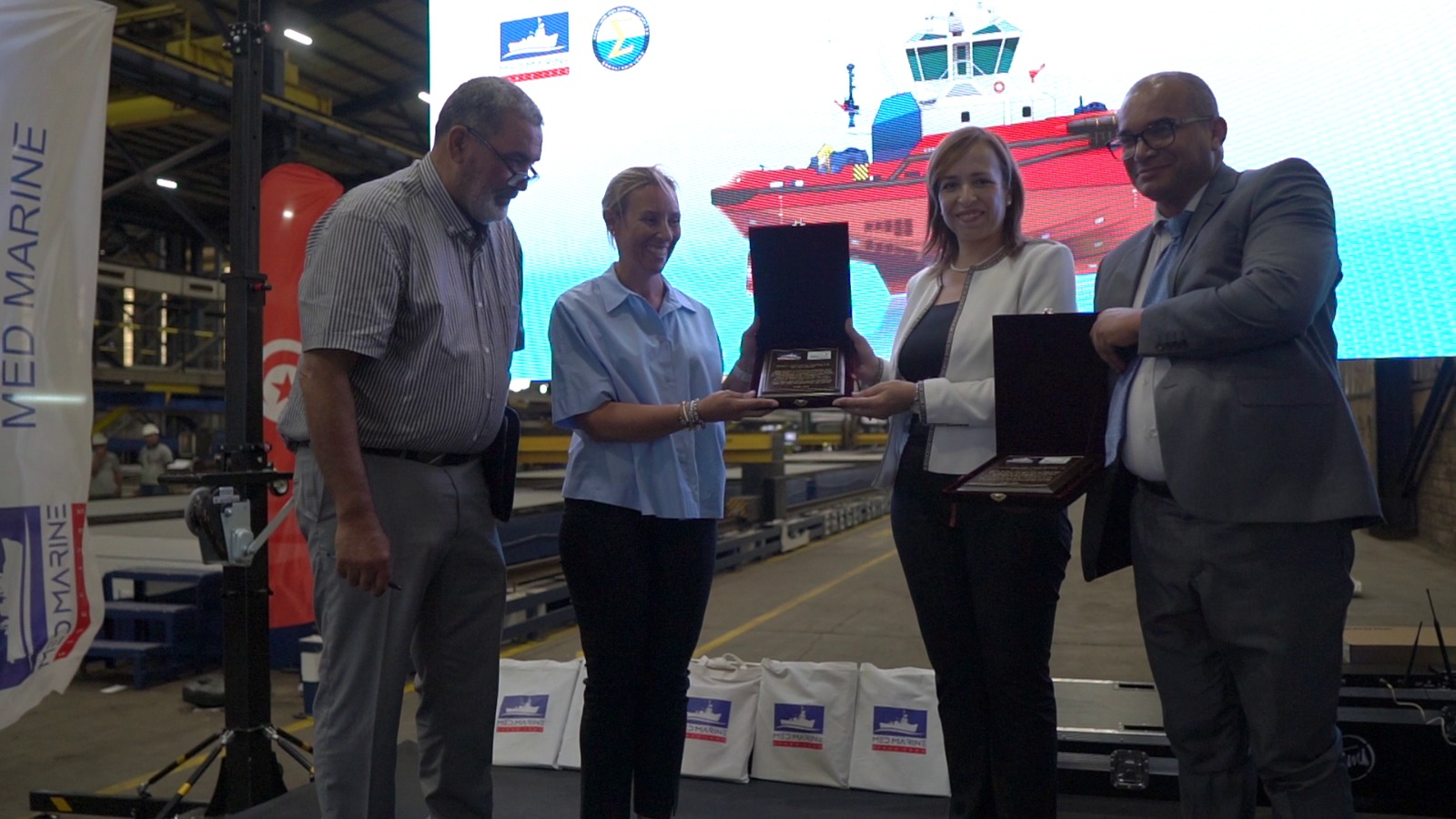 MED MARINE Celebrates A New Chapter With Steel Cutting Ceremony For ...