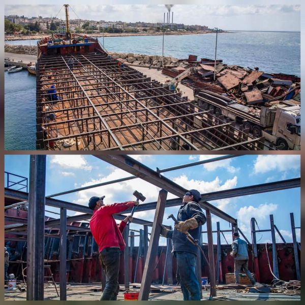 Syrian Banias Shipyard Converts Cargo Vessels into Livestock Carriers ...