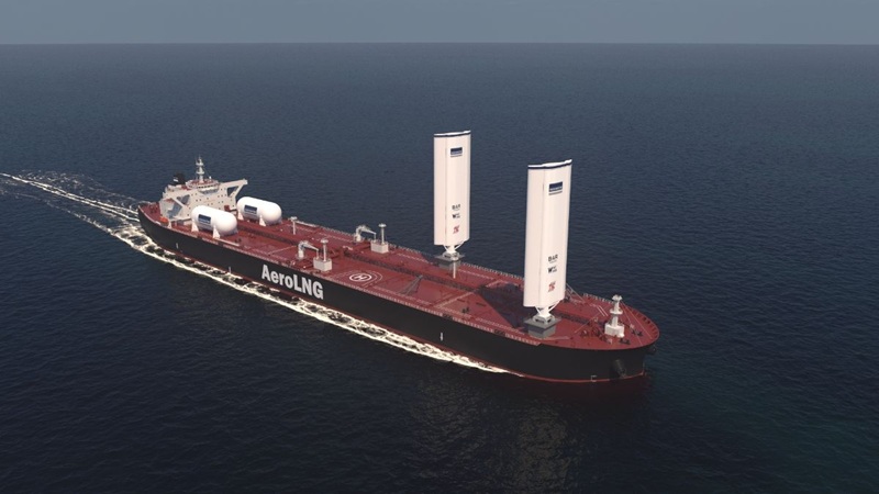 WinGD X-EL wins first hybrid integration project for wind-assisted ...